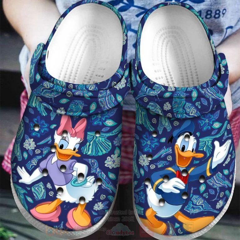 Donald Duck And Daisy Duck Shoes Clogs - Waltu